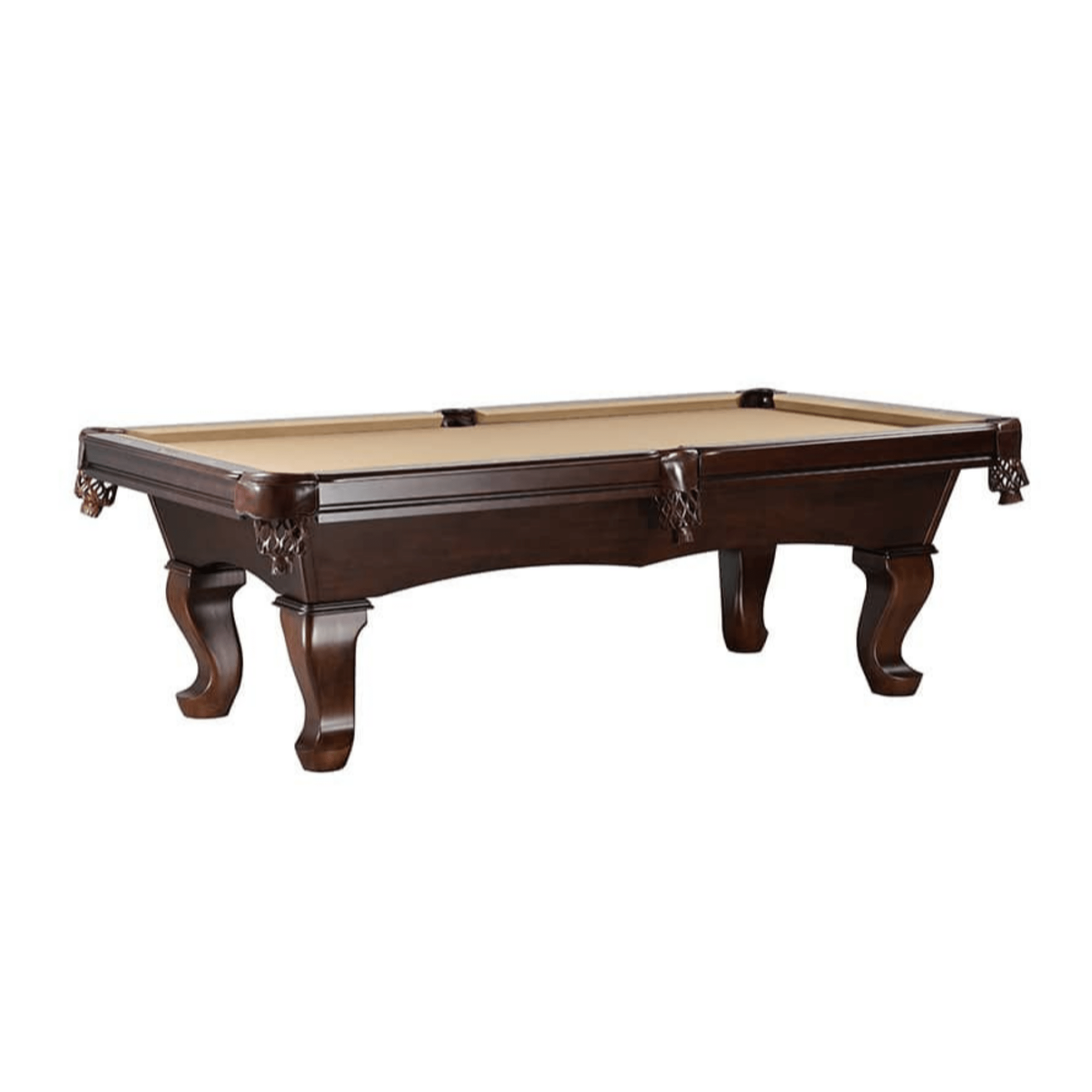 The Elayna Solid Wood Pool Table – White Billiards